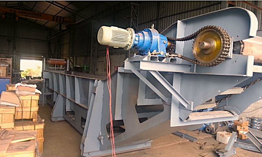 Wet Scrappers | SV Conveyors